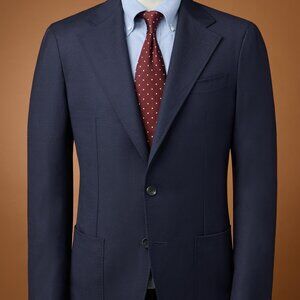 Spier & Mackay | Suits & Blazers | Spier Mackay Navy Hopsack Wool ...